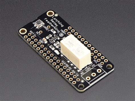 Adafruit Latching Mini Relay Featherwing The Pi Hut