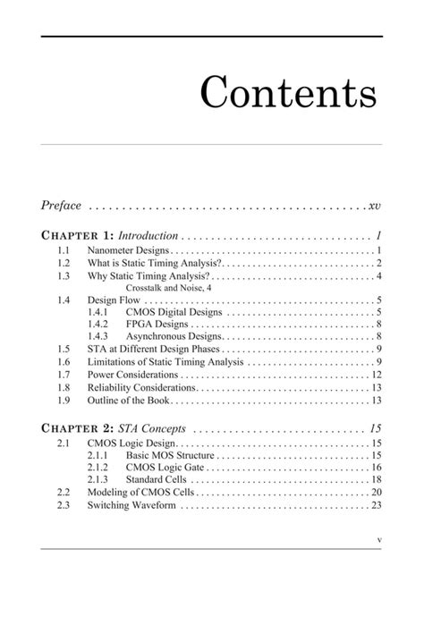 Vdoc Pub Static Timing Analysis For Nanometer Designs A Practical Approach Pdf