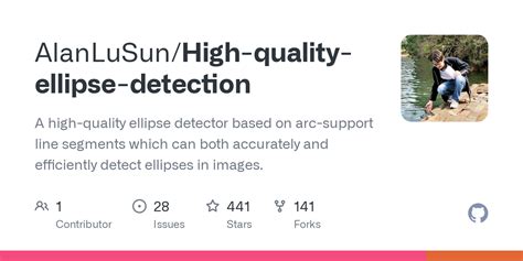 Github Alanlusun High Quality Ellipse Detection A High Quality Ellipse Detector Based On Arc