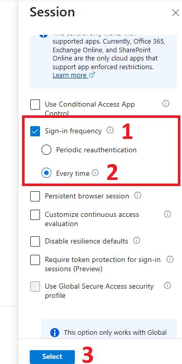 How To Configure Conditional Access Reauthentication In Azure Pim Cloud Build