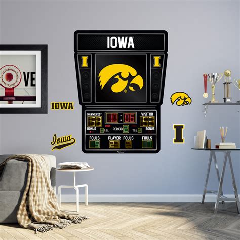 College Scoreboards Tagged Team Iowa Hawkeyes Fathead
