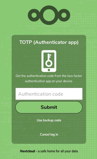 theming submit button · issue 409 · nextcloud twofactor totp · github
