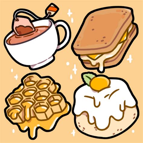 Foods And Drinks Icon Pack GUI By Penzilla