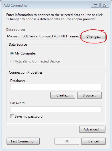 Net How To Add Sqlite Provider In Generate Database Wizard For