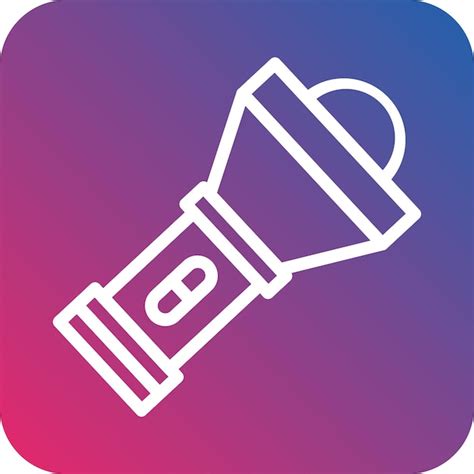 Premium Vector Vector Design Flashlight Icon Style