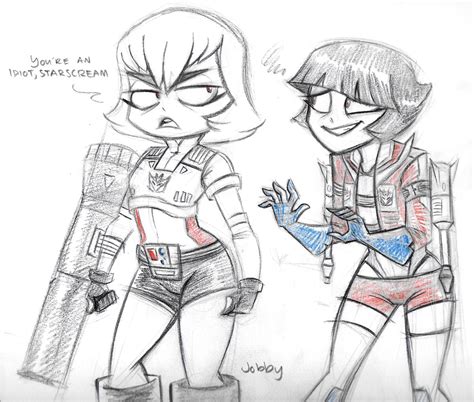 Starscream And Megatron Humanized By JobbytheHong Transformers Know Your Meme