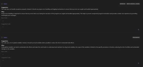 45 Code Suggestions Are Empty · Issue 104 · Codium Aicodiumai Vscode Release · Github