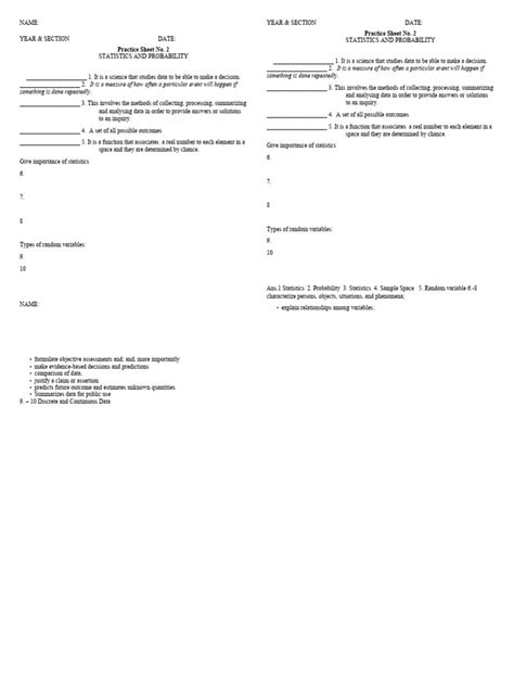 practice sheet no 2 stat pdf