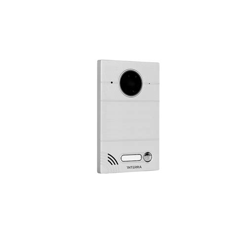 Silver Linux Villa Type Video Intercom Mechanical Button With Name Label Delta Link IT