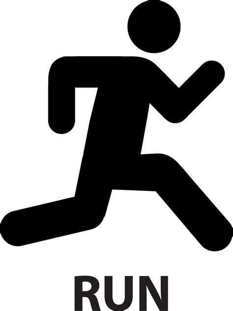 Run Icon Run Symbol Flat Design Stock Vector Illustration 28791229