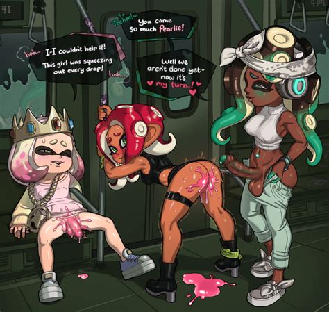 Octoling Player Character Marina And Pearl Splatoon And 2 More Drawn By Hard Degenerate