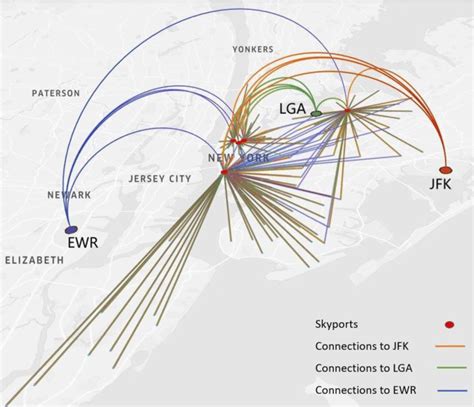 Demand Allocation Showing Connecting Edges Between Origin Taxi Zones To Download Scientific