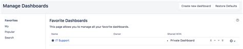 Configuring Dashboards Jira Software Data Center 110 Atlassian Documentation