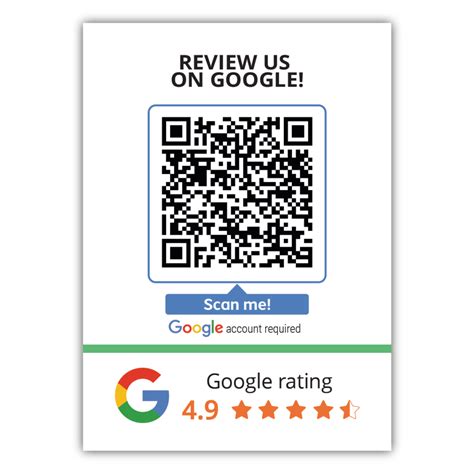 Review Us On Google NFC Stand Display Truzzer