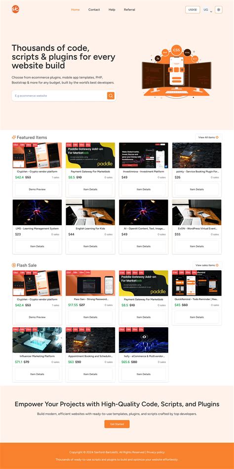 Codenest Single Vendor Script Marketplace Sass By Skybaba123 Codester