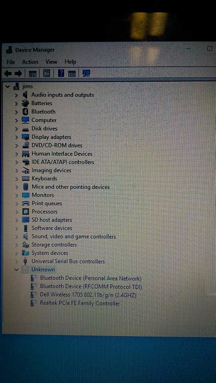 Network Devices Listed Under Unknown In Device Manager Solved Windows 10 Forums