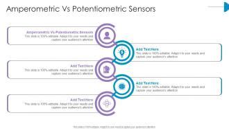 Amperometric Vs Potentiometric Sensors Ppt Powerpoint Cpp PPT Template