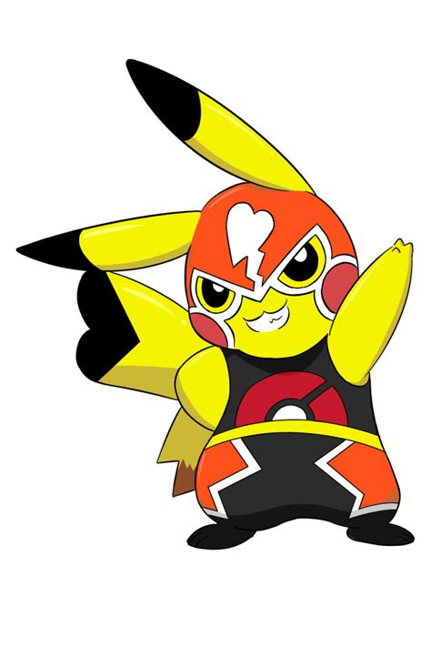 Pikachu Libre By Kumati Art On Deviantart