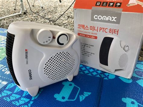 캠핑용 온풍기 추천 코멕스 미니 Ptc 히터 사용후기 네이버 블로그