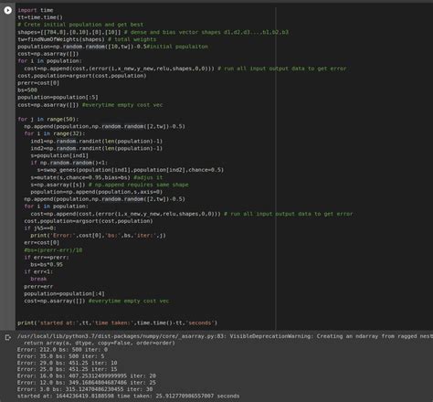 Backpropagation Vs Genetic Algorithm For Neural Network Training