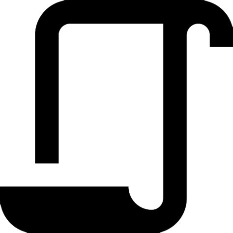 Script Outline Icon Svg Png Free Download