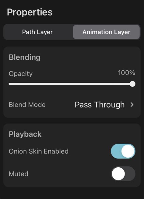 animation layer