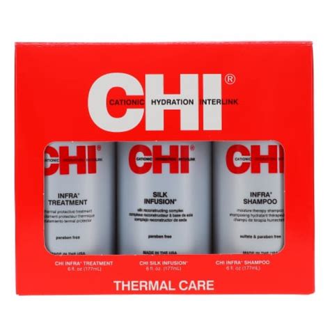 Chi Cationic Hydration Interlink Thermal Care T Set 3 Ea Kroger