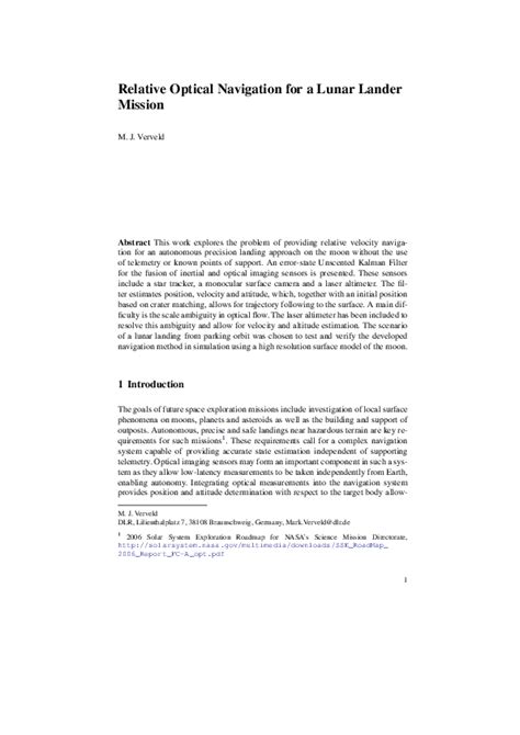 Pdf Advances In Aerospace Guidance Navigation And Control