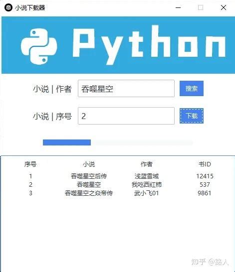Python Ttkbootstrap 制作全网小说下载神器 知乎