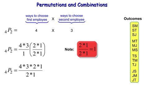 Permutations And Combinations Ppt