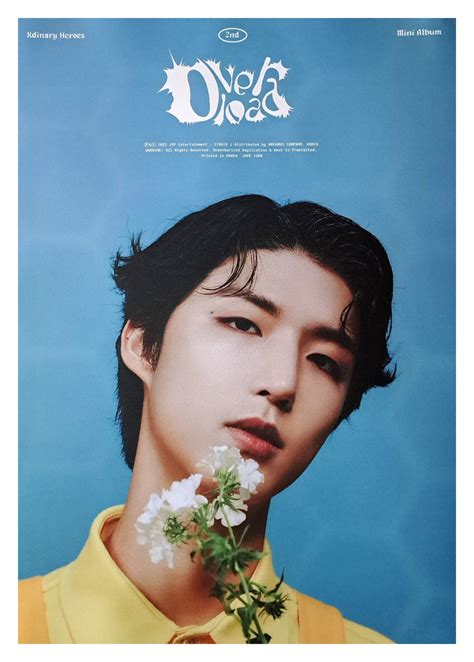 Xdinary Heroes 2nd Mini Album Overload Official Poster Photo Concept