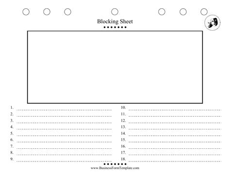 Blocking Sheet Template Download Printable Pdf Templateroller