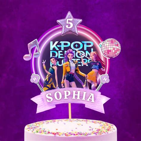 Kpop Topper Cake Etsy Uk