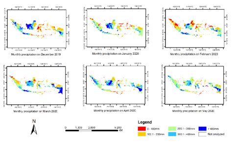 The Monthly Precipitation Rate From Chirps Daily Data From December