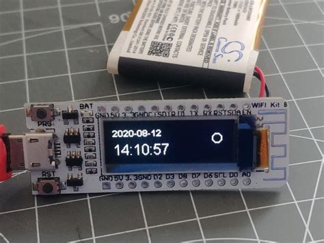 Ntp Based Clock With Oled