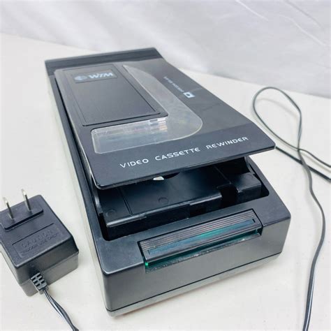 Vintage Wtm Video Cassette Rewinder Vhs Tape Model 911h Works Great Etsy