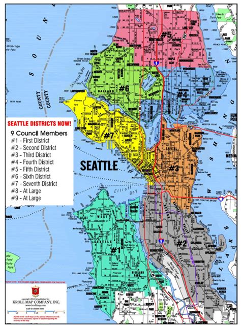Seattle Map Usa Printable Map Of Usa
