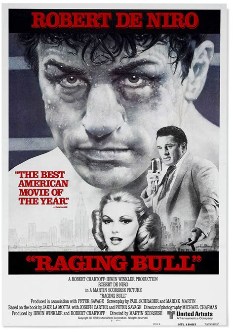 Raging Bull Movie Poster Classic And Modern Cinema Posters Posterist