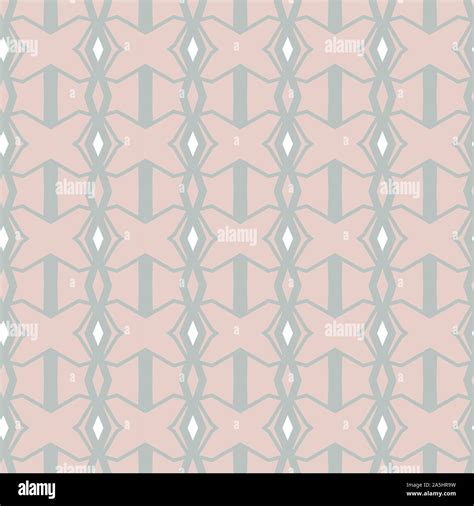 Seamless Vector Pattern Background Texture In Geometric Ornamental Style Stock Vector Image