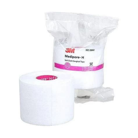 3m Medipore H 2862 White Soft Cloth Surgical Tape 2 X 10 Yds