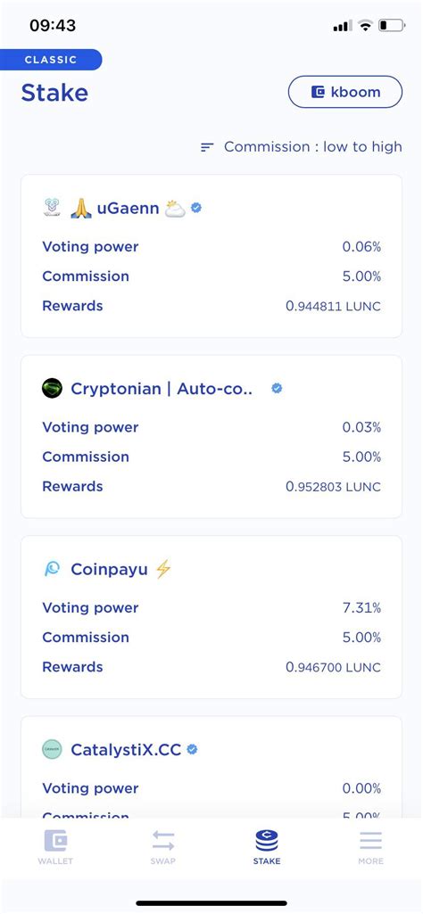 So Are All Validators Minimum 5 Now Rlunaclassic