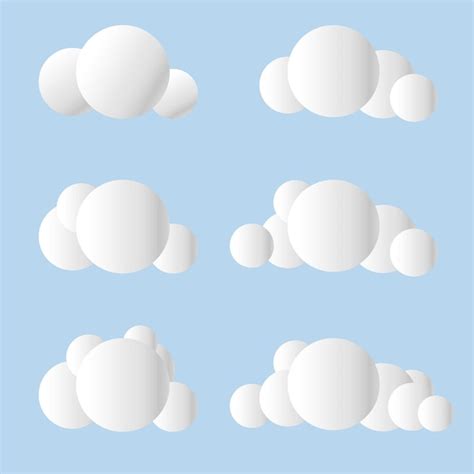 무료로 다운로드 가능한 구름 3d 벡터 And 일러스트 Freepik