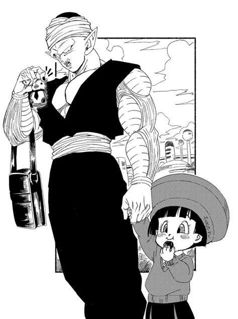Piccolo And Pan Anime Dragon Ball Super Dragon Ball Painting Dragon