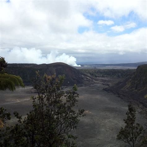 Kilauea Volcano Kau Desert Trail
