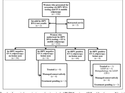 Figure 1 From Hpv Dna Testing And Mobile Colposcopy For Cervical Precancer Screening In Hiv