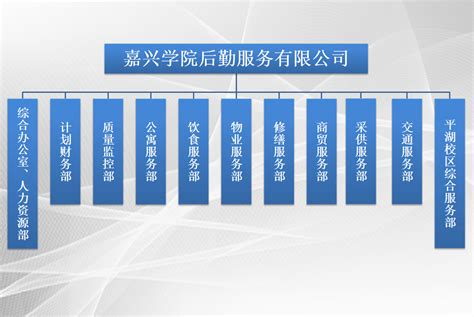 机构设置 嘉兴学院后勤服务有限公司