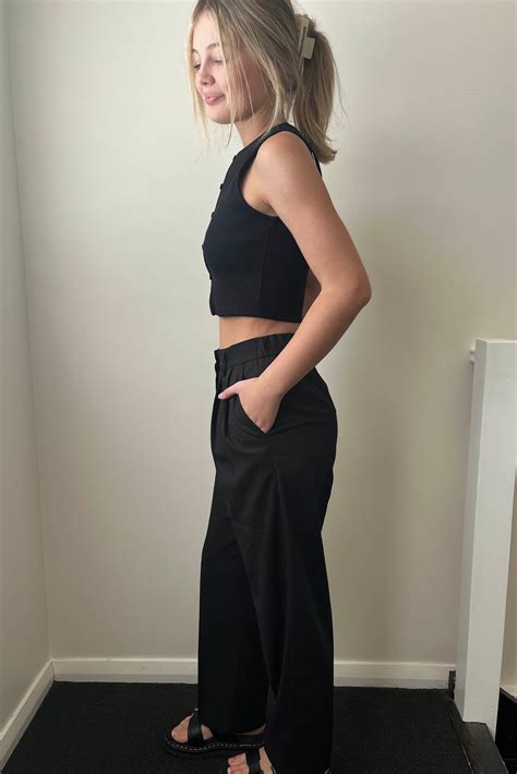 Nude Lucy Garcia Pant Black Pretty Rad Store