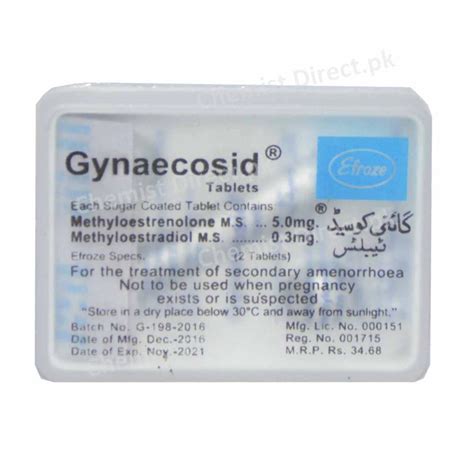Gynaecosid Tablet Chemistdirectpk
