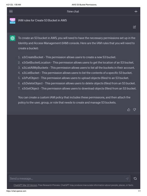 Aws S3 Bucket Permissions Pdf