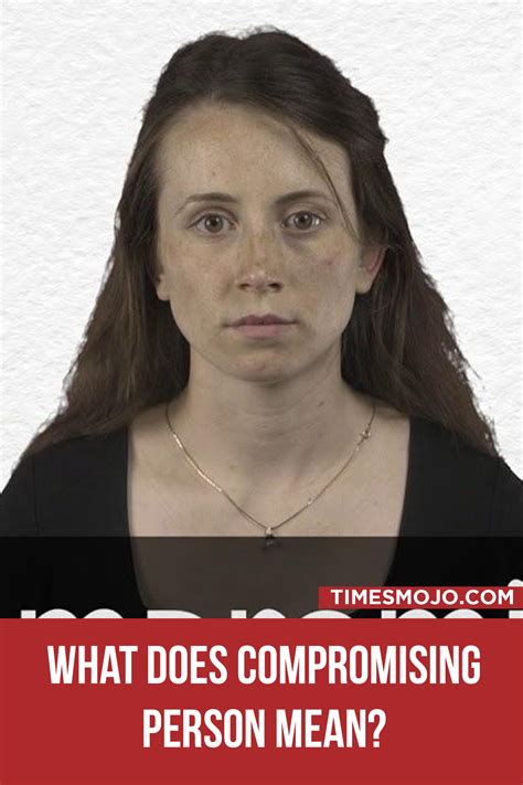 What Does Compromising Person Mean Timesmojo